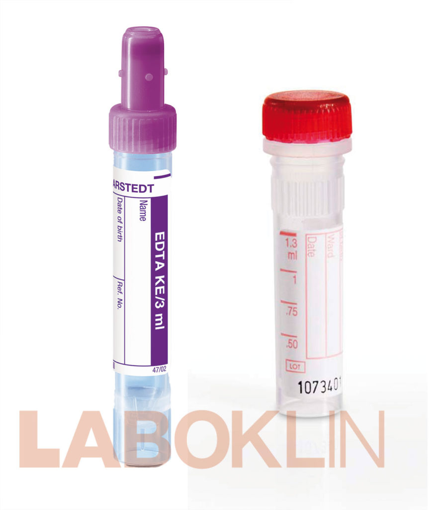 Probenmaterial/ Versandmaterial : LABOKLIN Bad Kissingen