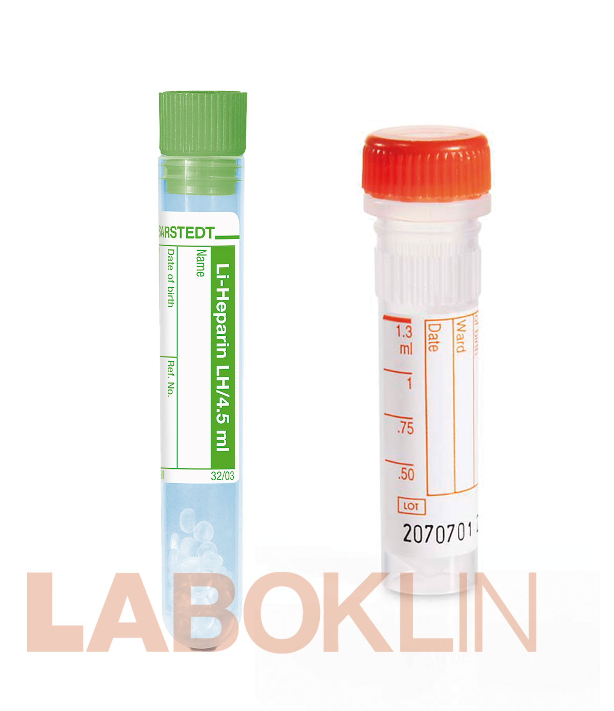 Probenmaterial/ Versandmaterial : LABOKLIN Bad Kissingen