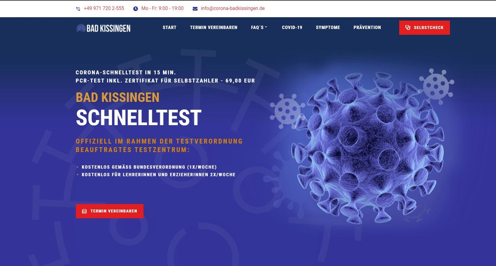 Laboklin startet Teststrecke : LABOKLIN Bad Kissingen